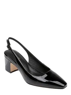 L'Agence L'AGENCE Elaina Slingback Pumps Black Patent