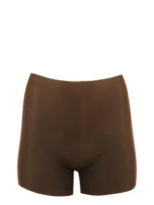 Fleur Du Mal Le Stretch Micro Short - Cocoa