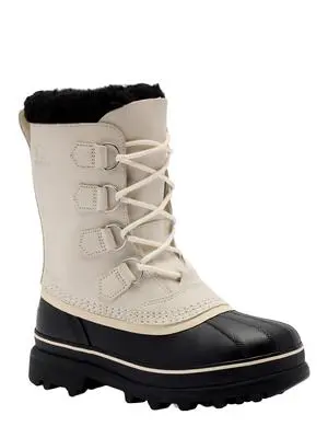 Sorel Caribou™ Wp Waterproof Boots - Chalk/black