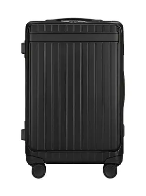 CARL FRIEDRIK The Carry-on X Polycarbonate Suitcase 55cm - Black / Black