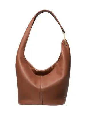 Michael Kors Sonny Leather Hobo Bag - Luggage