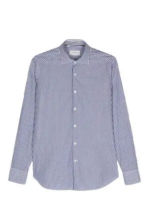 TINTORIA MATTEI 954 Striped Shirt - Blue
