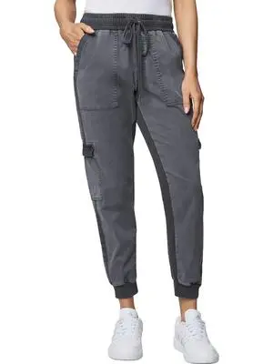 Splendid Jaclyn Drawstring Waist Joggers - Ice Navy