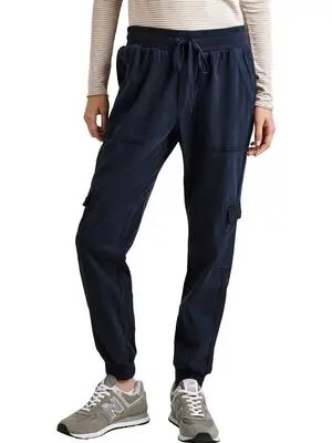 Splendid Jaclyn Drawstring Waist Joggers - Navy