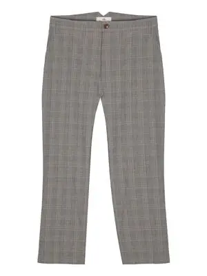 VIVIENNE WESTWOOD Check Cropped Trousers - Prince Of Wales