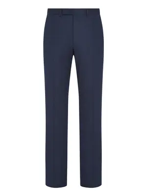 Zegna Zegna Centoventimila Wool Tailoring Pants Blue