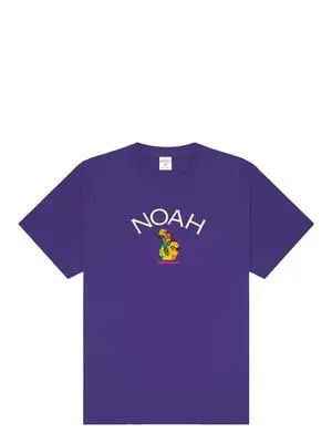 NOAH X New Order Core Logo T-shirt - Purple