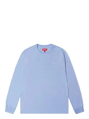 Supreme Small Box Long-sleeve Tee 'lavender - Blue