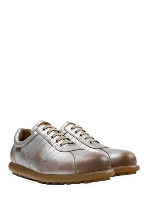 Camper Camper Pelotas Ariel Low Top Sneaker Silver