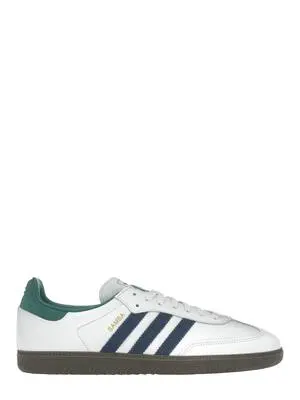 Adidas Adidas Samba OG Sneakers Black White/collegiate Green/active Green
