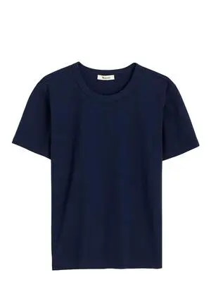 Madewell Madewell Perfect Crewneck T-Shirt Midnight Navy
