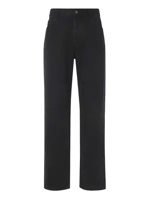 THE ROW Ross Straight Jeans - Black