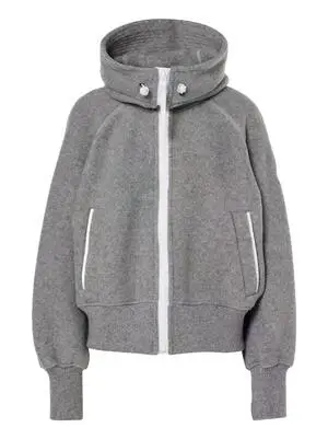 Canada Goose Wool-blend Bomber Jacket - Grey