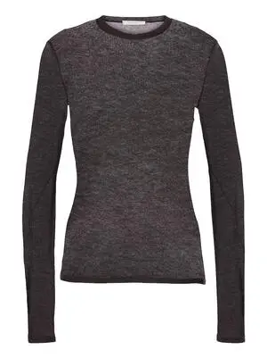 THE ROW Iverness Cashmere Top - Brown