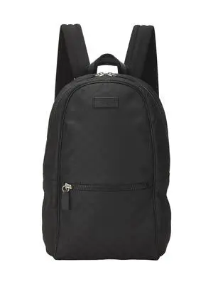 Gucci Gg Nylon Slim Backpack - Black