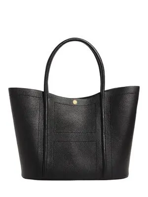 HARRODS Large Leather Tote Bag