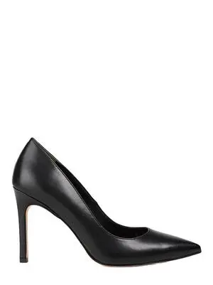 STUART WEITZMAN Leigh 95 Leather Pumps - Black