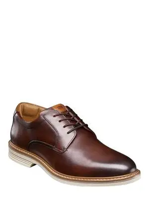 Florsheim Norwalk Plain Toe Derby - Brown