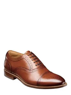 Florsheim Rucci Cap Toe Oxford - Cognac