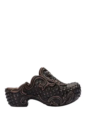 Y/project X Melissa Court Clogs - Brown