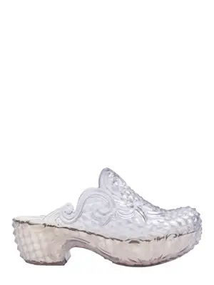 Y/project X Melissa Court Clogs - White