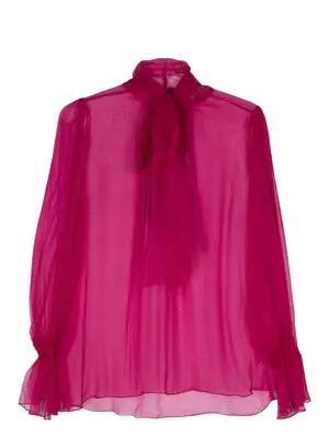NISSA Silk Blouse - Pink
