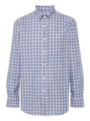 CANALI Plaid-check Shirt