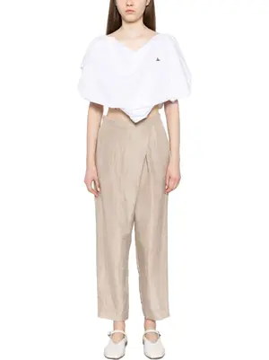 SHANSHAN RUAN Shanshan Ruan Silk Trousers