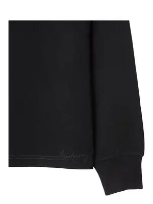 Burberry Wool Polo Shirt - Black