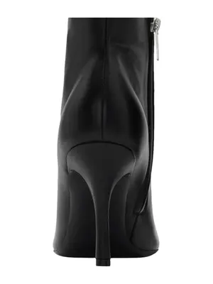 Burberry Leather Ankle Boots - Black