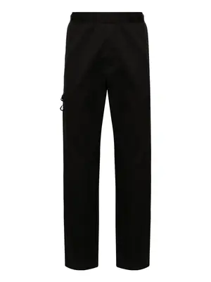 Moncler Logo-patch Trousers - Black