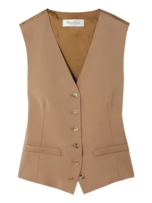 MAX MARA Max Mara Zuai Wool Vest