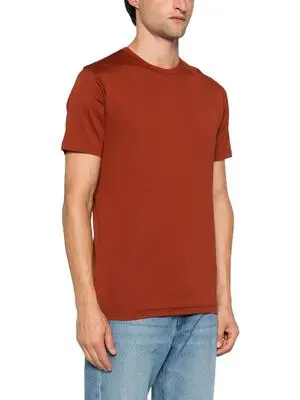Sunspel Classic T-shirt - Orange