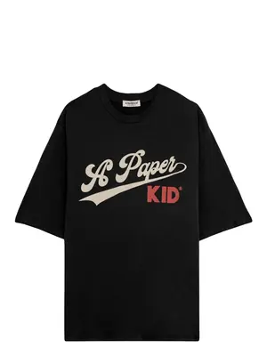 A PAPER KID A Paper Kid Graphic Print T-Shirt