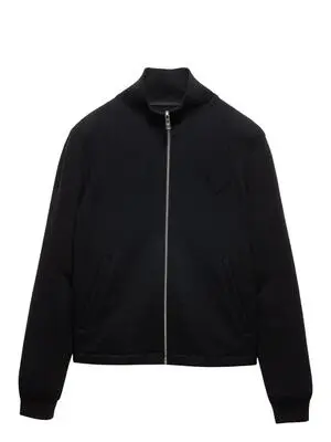 Prada Wool And Cashmere Cardigan - Black