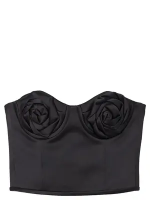 Marc Jacobs Duchess Rose Corset - Black