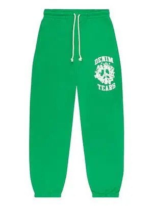 DENIM TEARS Denim University Sweatpants - Green