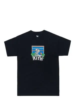 Kith X Tom & Jerry Hang Out Tee Shirt - Black