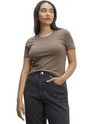 Everlane Form T-Shirt Taupe
