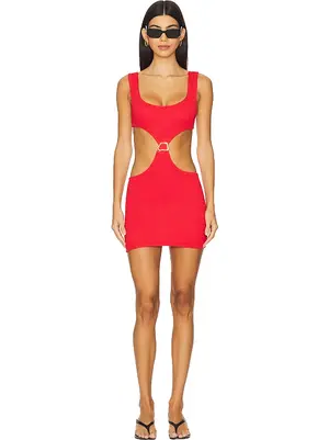 Ronny Kobo X Reina Olga Augusta Dress - Red