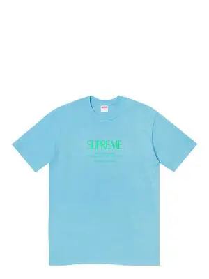 Supreme Anno Domini Tee 'light Blue' Blue