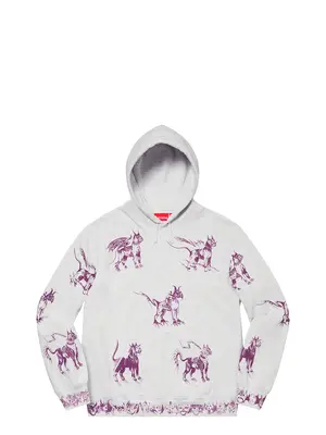 Supreme Animals Hooded Sweatshirt - Grey