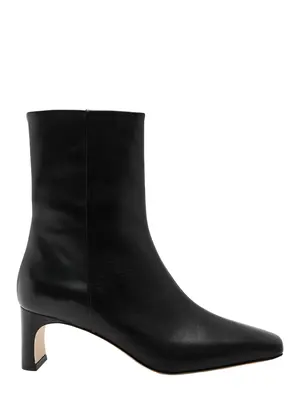 AEYDĒ Aeyde Tabitha 65 Leather Ankle Boots