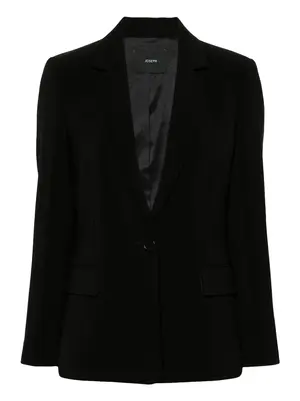 JOSEPH Crepe Blazer - Black