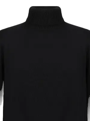ROBERTO COLLINA Dolcevita Jumper - Black