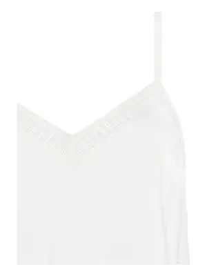 ERES Sandra Graphic V-neck Camisole - White