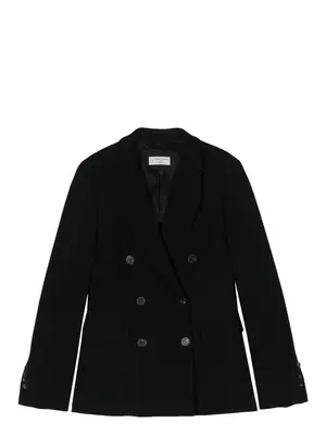 Alberto Biani Double-breasted Blazer - Black