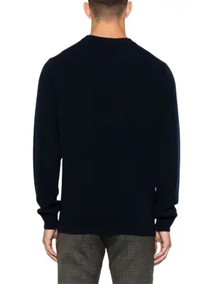 Paul Smith Cashmere Crew-neck Sweater - Blue