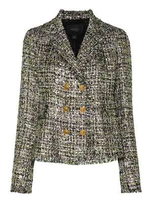 Giambattista Valli Bouclé Blazer - Black