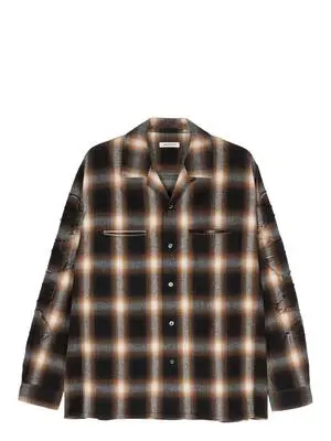 UNDERCOVERISM Checkered Shirt - Brown